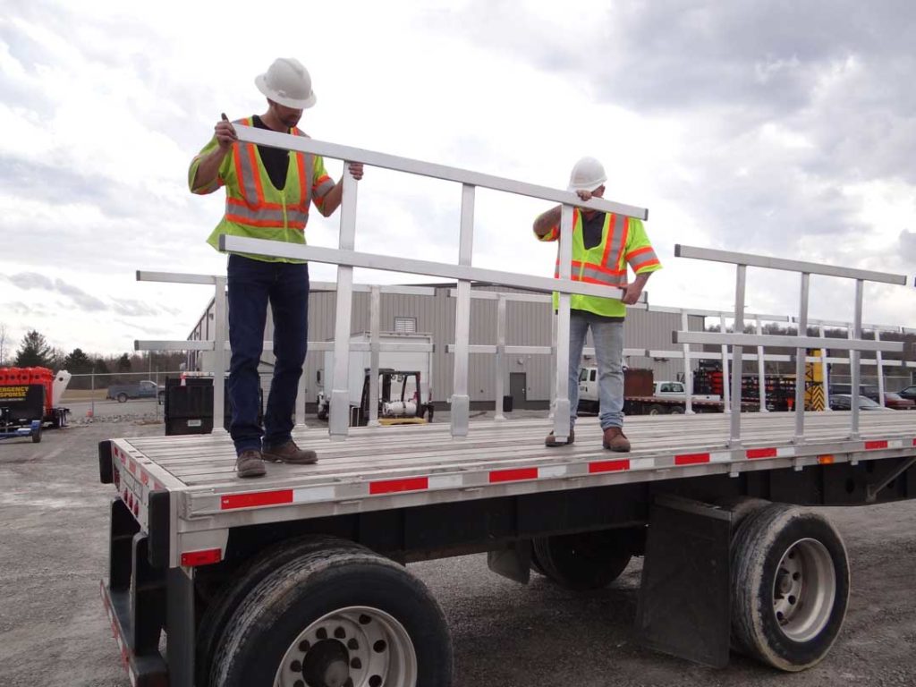 Removable Stake Pocket Rail | Innovative Access Solutions